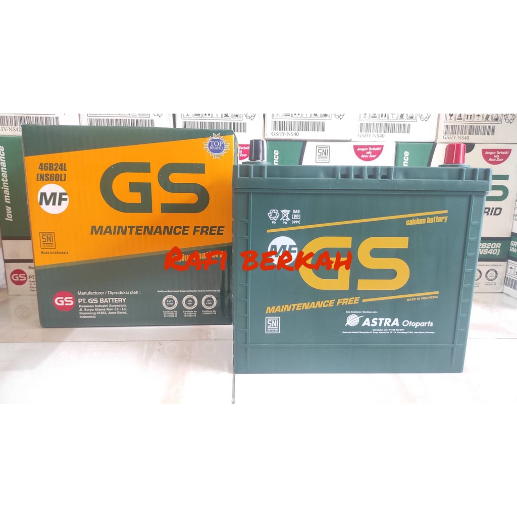 Jual Aki Mobil Nissan Grand Livina GS astra MF NS60L Aki Kering 45Ah | Shopee Indonesia