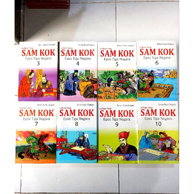 Jual ( PROMO BUKU MURAH ORIGINAL ) BUKU SAM KOK / SEJARAH / ROMAN ...