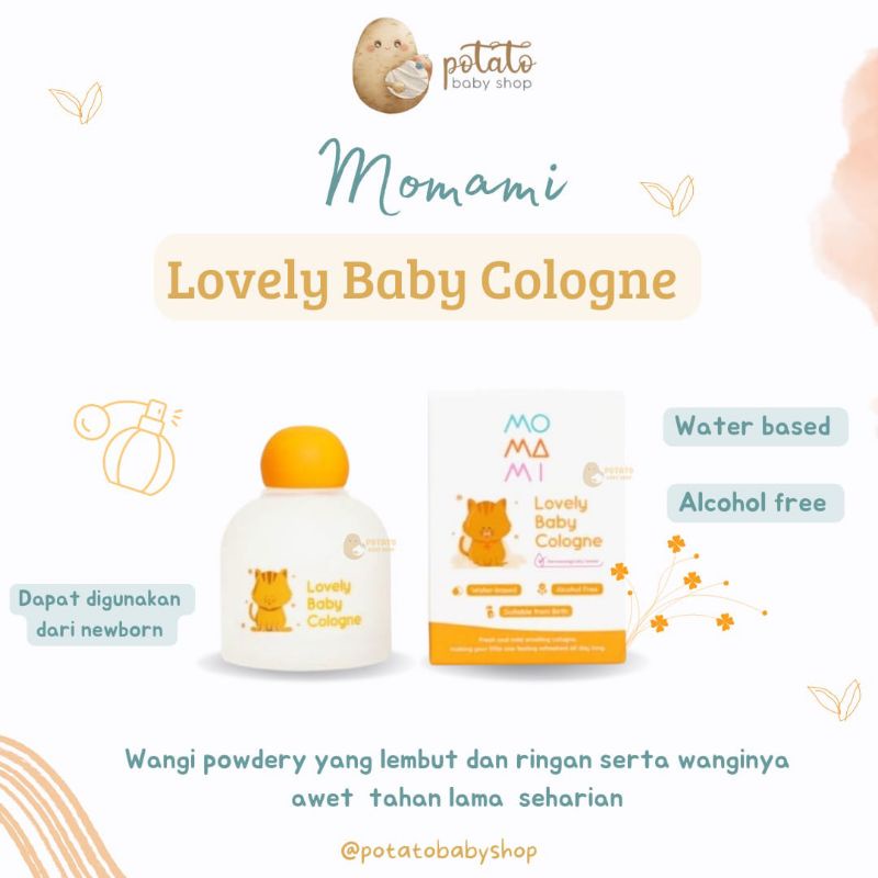 Jual Momami Lovely Baby Cologne - Parfum Anak Cologne Bayi | Shopee ...