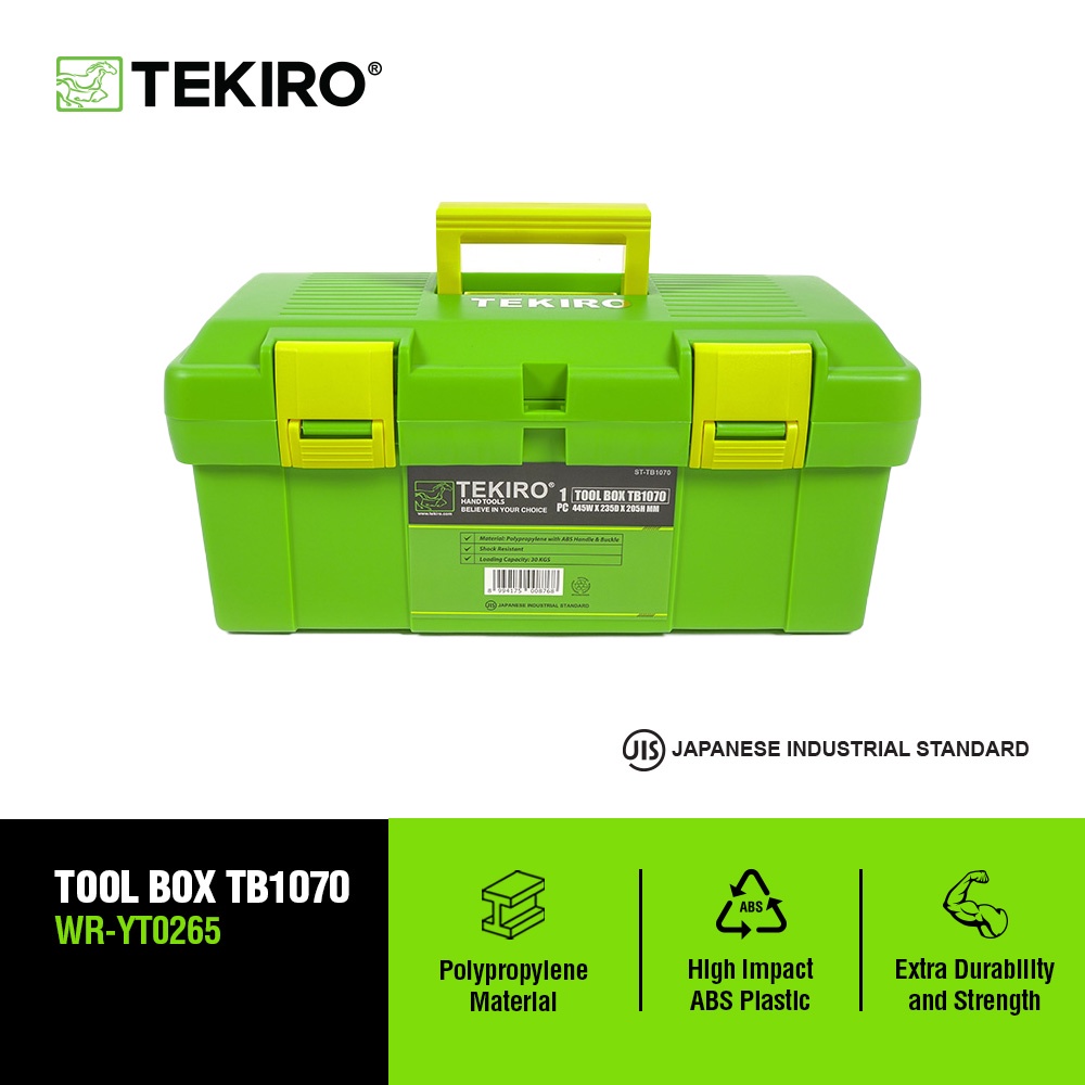 Jual TEKIRO TOOL BOX PLASTIK TB 902 (0210) /TOOL PLASTIK / TOOLS - ALAT PERKAKAS | Shopee Indonesia