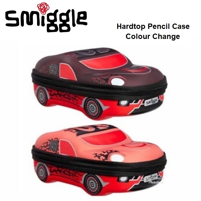 Jual Ori Smiggle Pencil Case Hardtop Car Colour Change Kotak Tempat ...