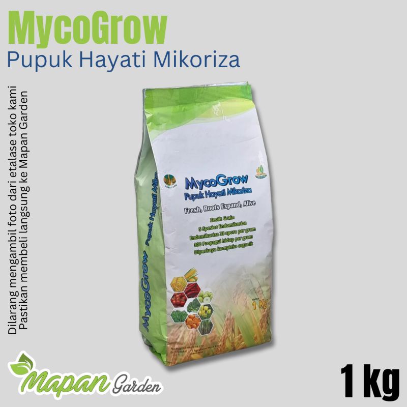 Jual MycoGrow Pupuk Hayati Mikoriza 1kg - Purie Garden Nutrisi Subur ...