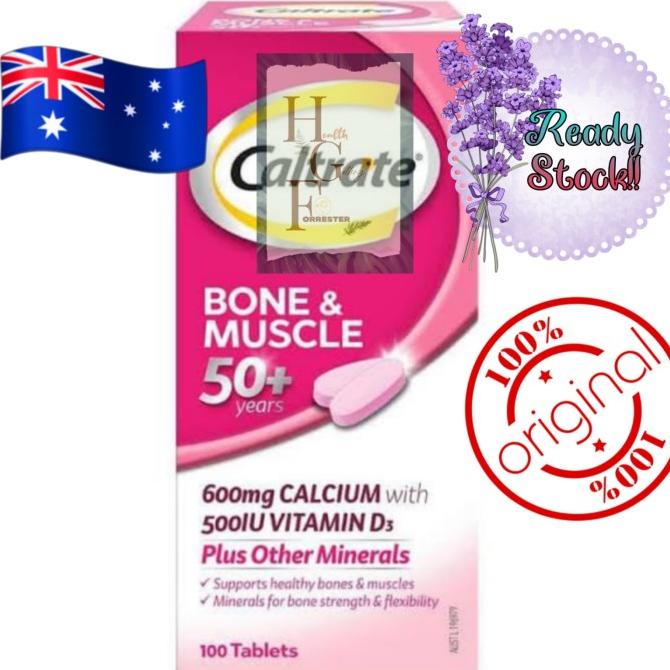 Jual Caltrate Bone & Muscle 50+ years 100 Tablets | Shopee Indonesia