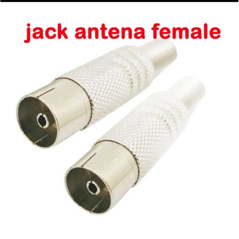 Jual JACK ANTENA MALE FEMALE / JACK PARABOLA MALE FEMALE / SAMBUNGAN ...