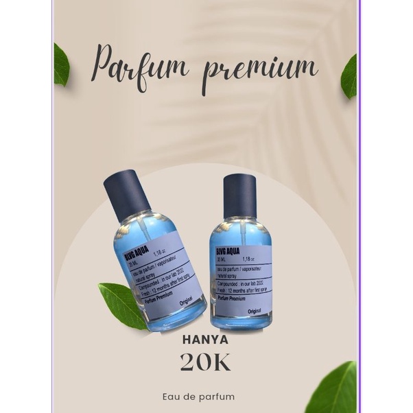Jual PARFUM INSPIRED BRANDED BOTOL PREMIUM kemasan 35ML-GRATIS POUCH ...