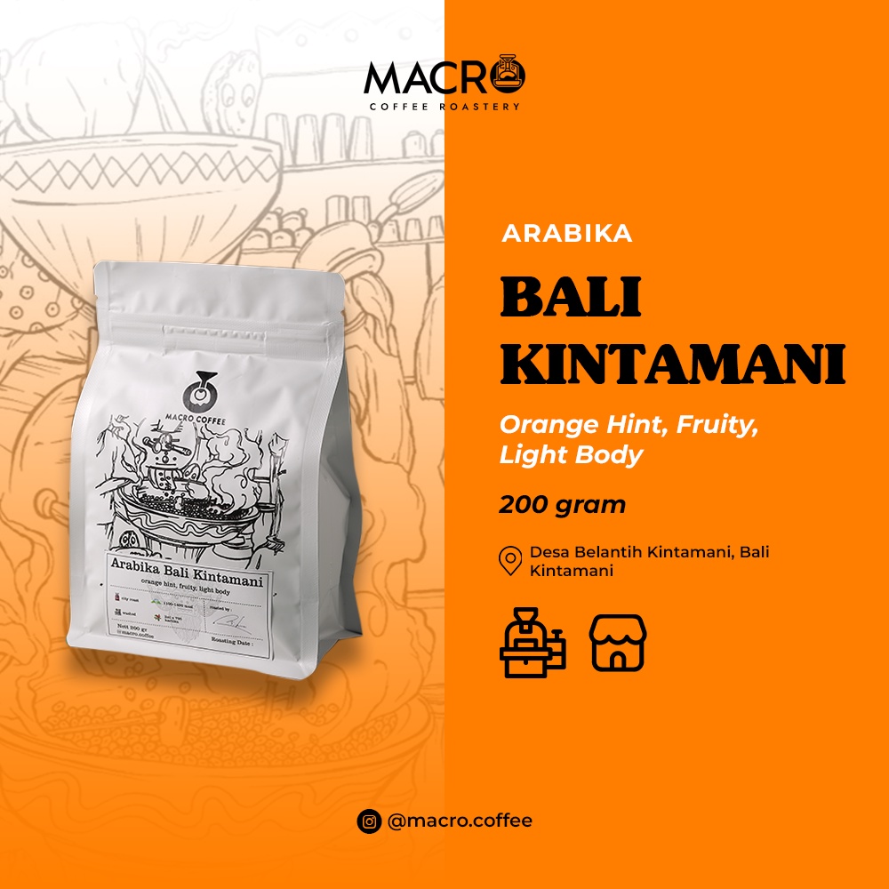 Jual Kopi Arabika Bali Kintamani 200 gram | Shopee Indonesia