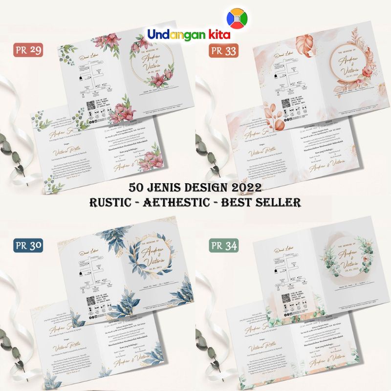 Jual undangan nikahan | Shopee Indonesia