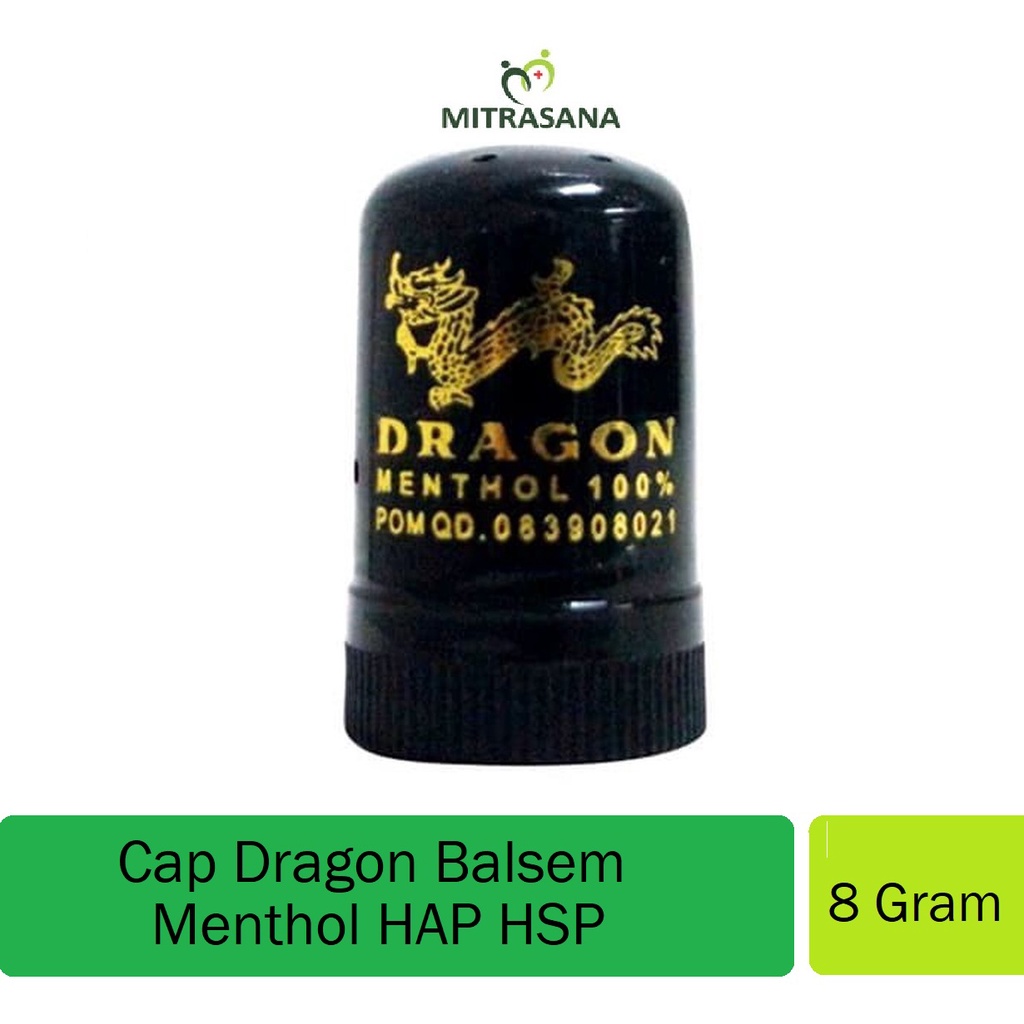 Jual Cap Dragon Balsem Menthol HAP HSP 8 g | Shopee Indonesia
