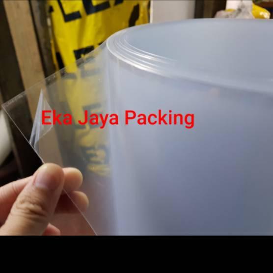 Jual Stok Baru PVC Sheet Clear 0.50mm ( PVC Mika Kaku Bening Lembaran ) | Shopee Indonesia