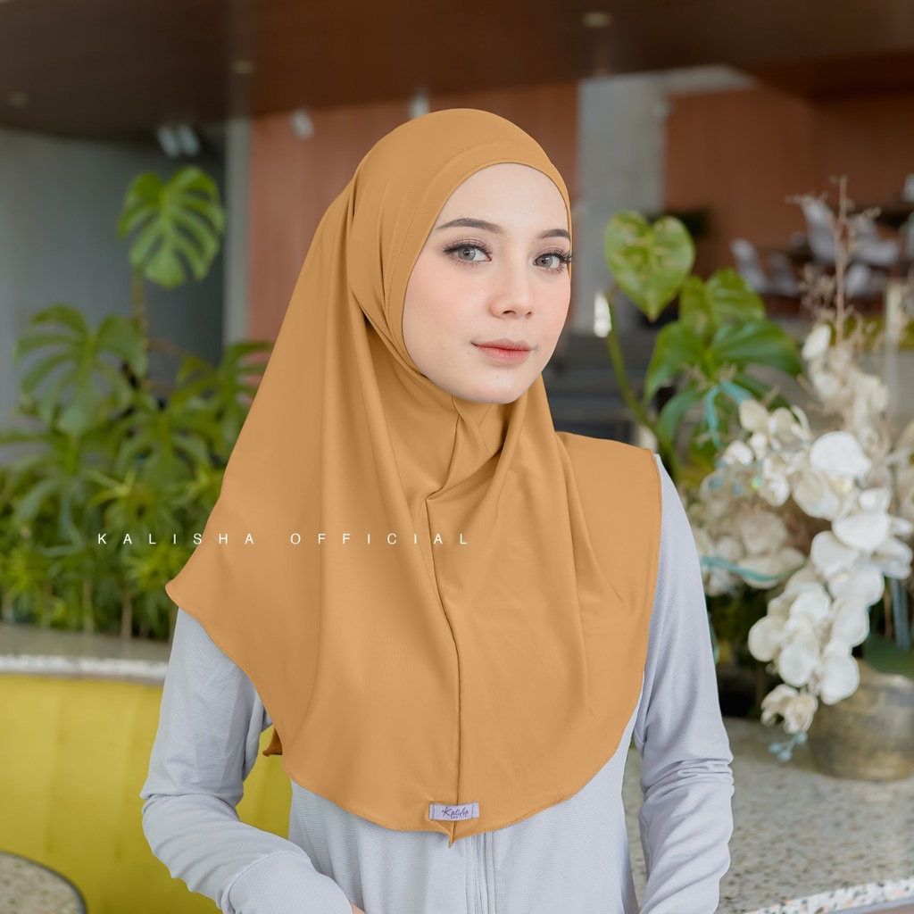 Jual Hijab Bergo Zaida Malay Non Pet / Non Pad Instan jersey Olahraga Daily By Kalishaofficial ...