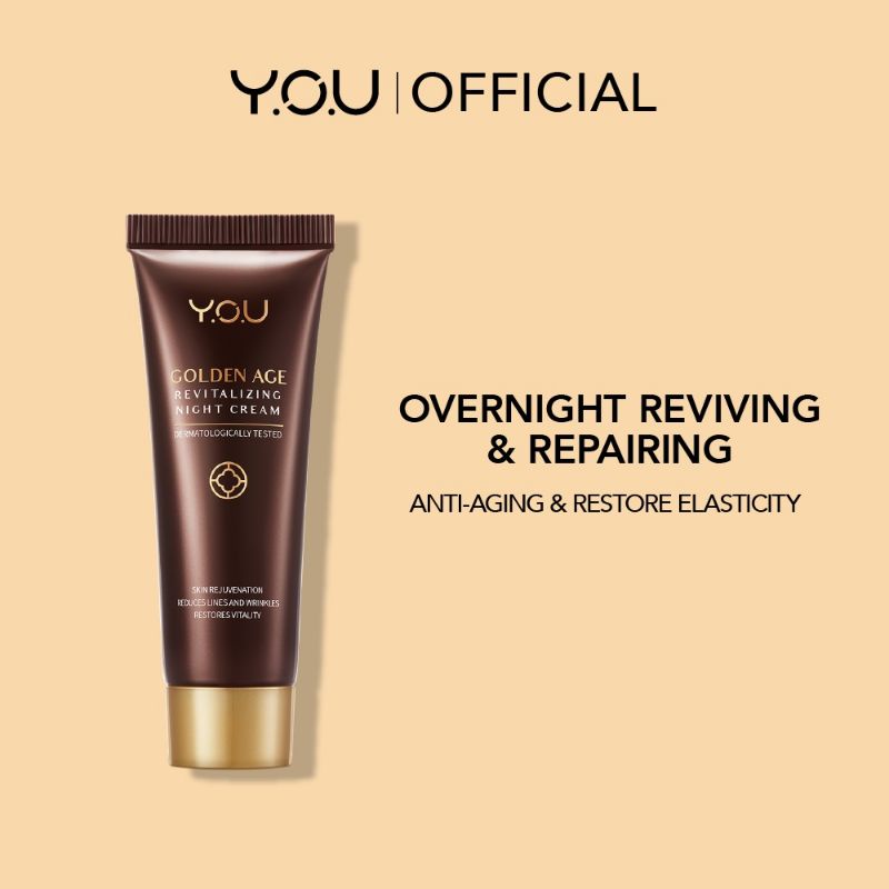 Jual YOU Golden Age Revitalizing Night Cream 18g [ Overnight Skin ...