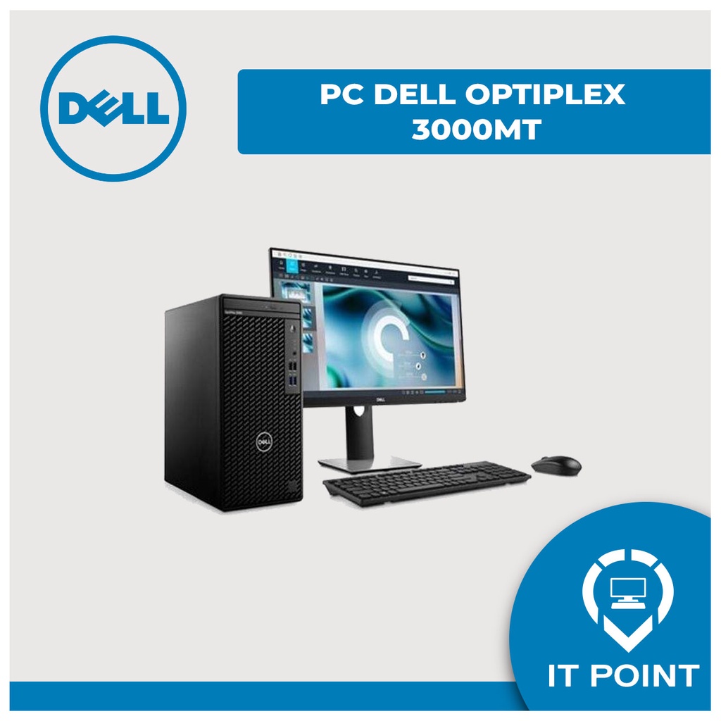 Jual DELL OPTIPLEX 3000MT i3-12100 4GB 1TB INTEL HD 19,5" WINDOWS 11 ...