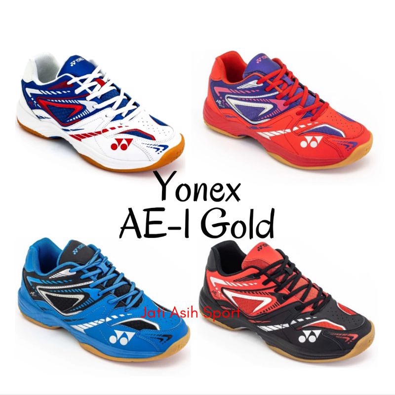 Jual Sepatu Yonex AE1 Gold Yonex AE-1 Gold Sepatu Badminton Yonex ...
