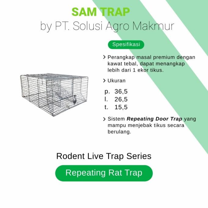 Jual jebakan tikus premium kawat galvanis MULTI CATCH TRAP perangkap ...