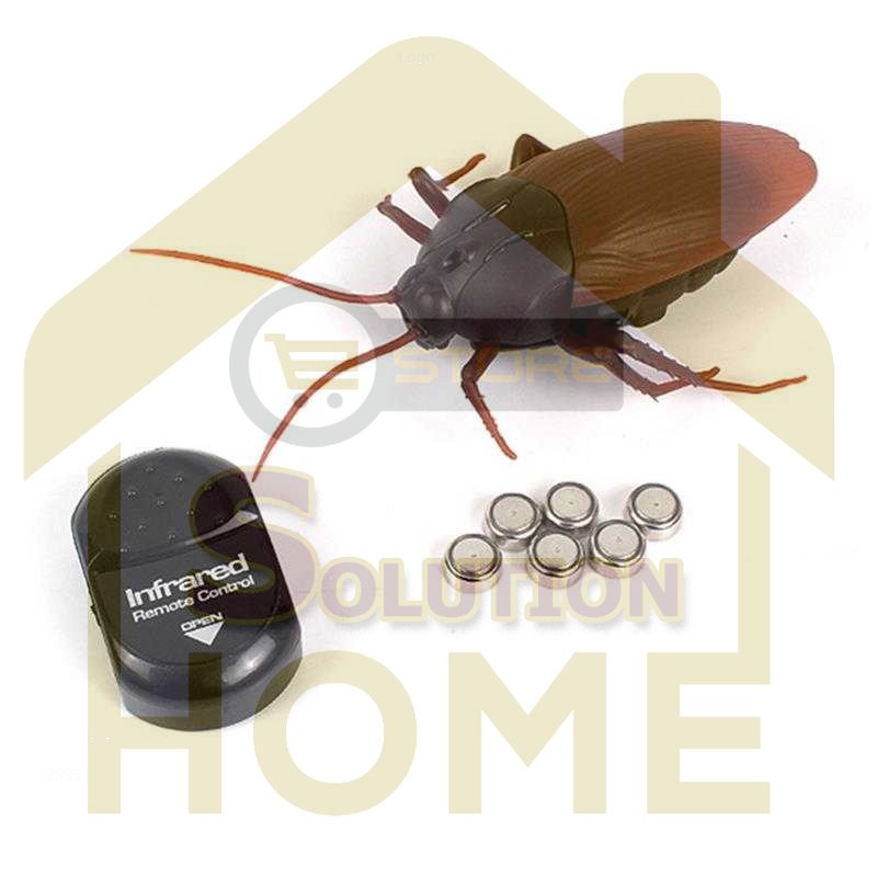 Jual HSS TOYS - Giant Roach Mainan Prank Kecoa Dengan Remot Kontrol ...