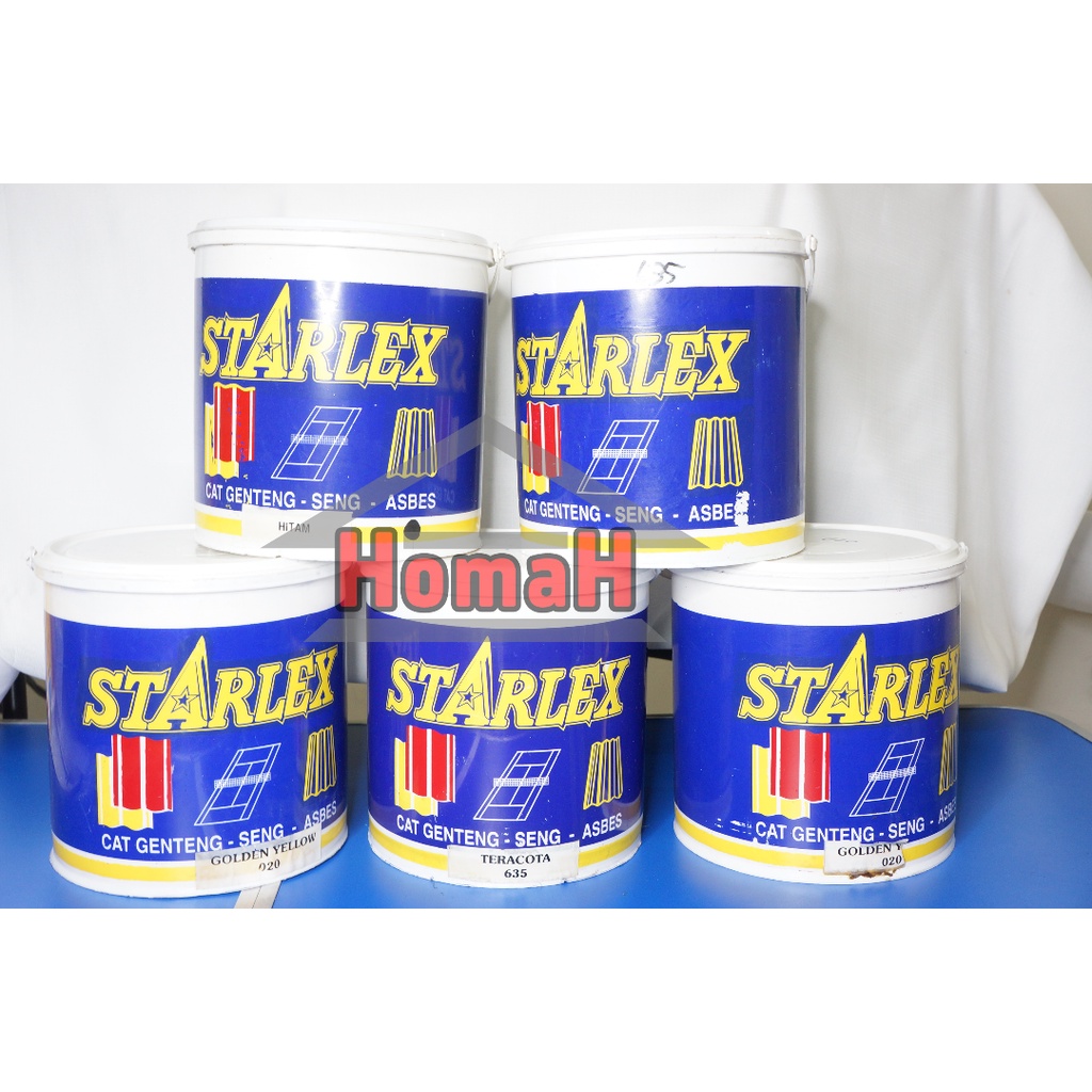 Jual Cuci Gudang || Cat Genteng Starlex Ukuran Galon 4KG | Shopee Indonesia