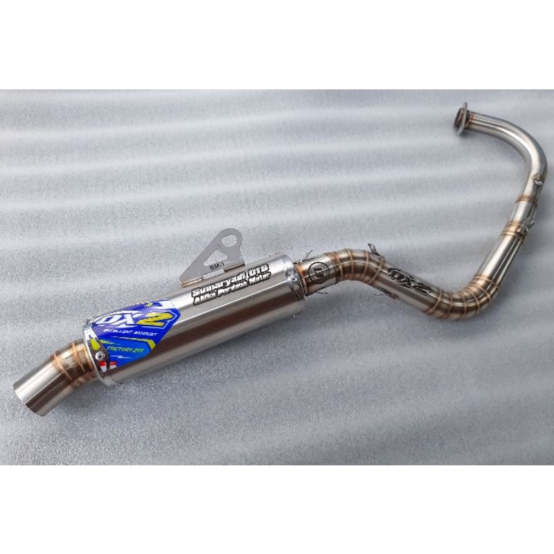 Jual KNALPOT MATIC BEAT 110-155CC ️TYPE : BM-1 ORIGINAL OX2 RACING ...
