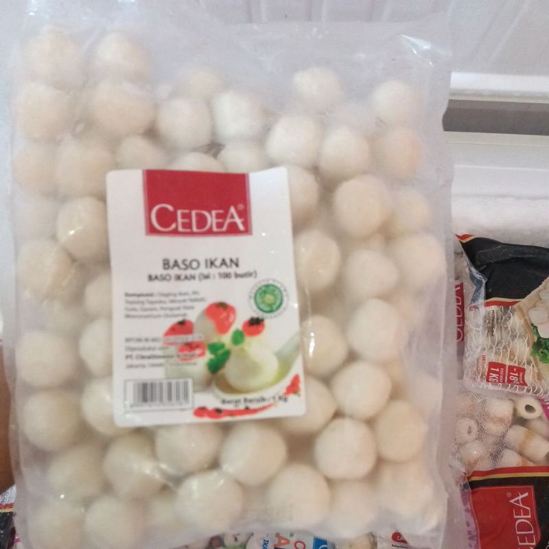 Jual PROMO Bakso Ikan Cedea 100pcs (1kg) | Shopee Indonesia