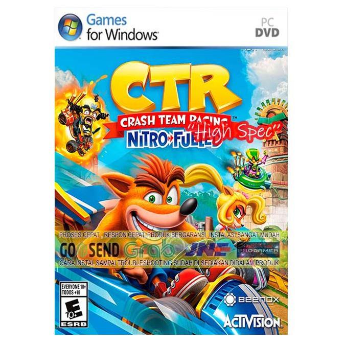 Jual {Original} CTR | CRASH TEAM RACING NITRO FUELED | CD DVD GAME | PC ...