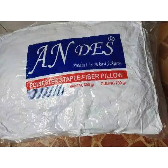 Jual Banyak Peminat ANDES 1 bantal kepala dan 1 Guling (paket isi 2 ...