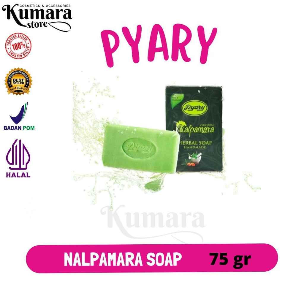 Jual KUMARA STORE - PYARY NALPAMARA [BPOM] Original Herbal Soap | Sabun ...