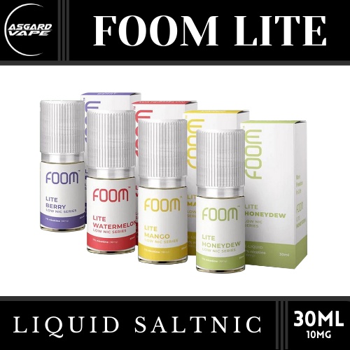 Jual Foom Lite Liquid Saltnic Fruity Pods Friendly 30ml / 10MG | Shopee ...