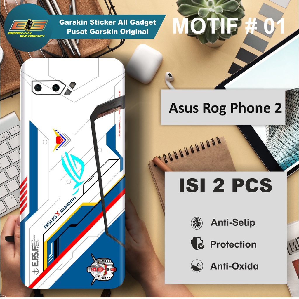 Jual COD Garskin Stiker Asus Rog Phone 2 Motif 1-5 Bisa Request Gambar ...