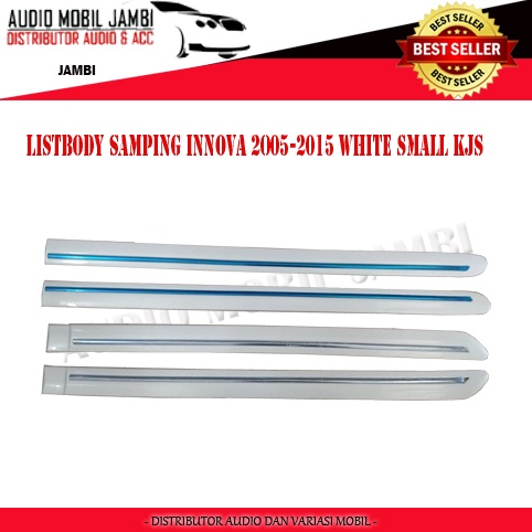 Jual LISTBODY SAMPING / SIDE BODY MOULDING INNOVA 2004-2011 WHITE SMALL ...