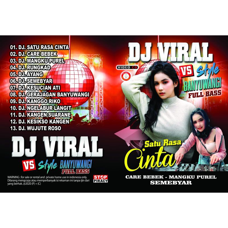 Jual kaset VCD DJ SATURASA CINTA | Shopee Indonesia