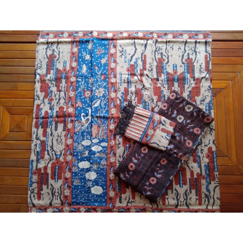 Jual kain batik sarimbit sutra ATBM baron full tulis bahan sutra motif ...