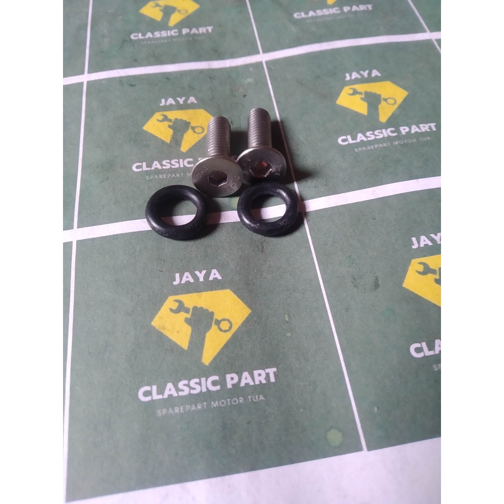 Jual PAKET SUPER HEMAT BAUT+MUR+SEAL+PACKING ROTOR POMPA OLI STAINLESS ...