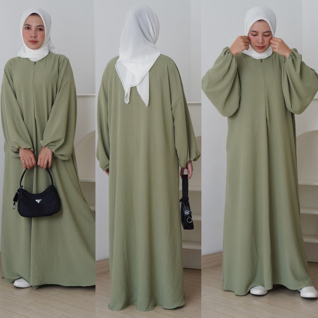Jual GAMIS SAFA PART 1/ GAMIS BALON CRINKLE/ GAMIS BUSUI FRIENDLY ...