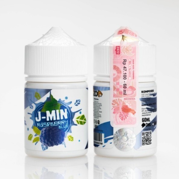 Jual LIQUID J-Min Raspberry Blue by Liquid J Min Jmin - 3MG - 3MG ...