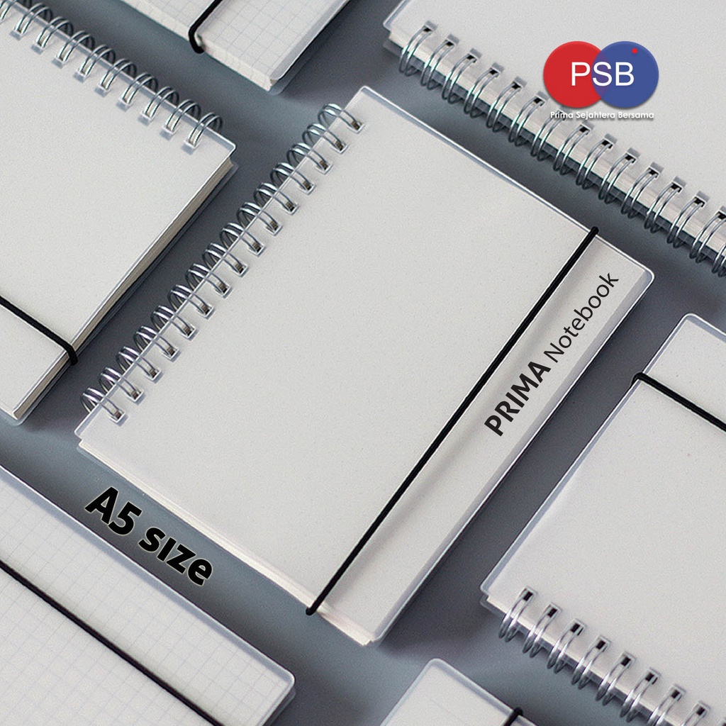 Jual Buku Tulis Prima Notebook Spiral A5 / Notepad / Buku Catatan ...