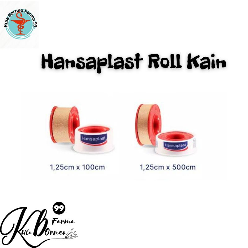 Jual Hansaplast Roll Kain 1,25 x 1M & 1,25 x 4,5M | Shopee Indonesia