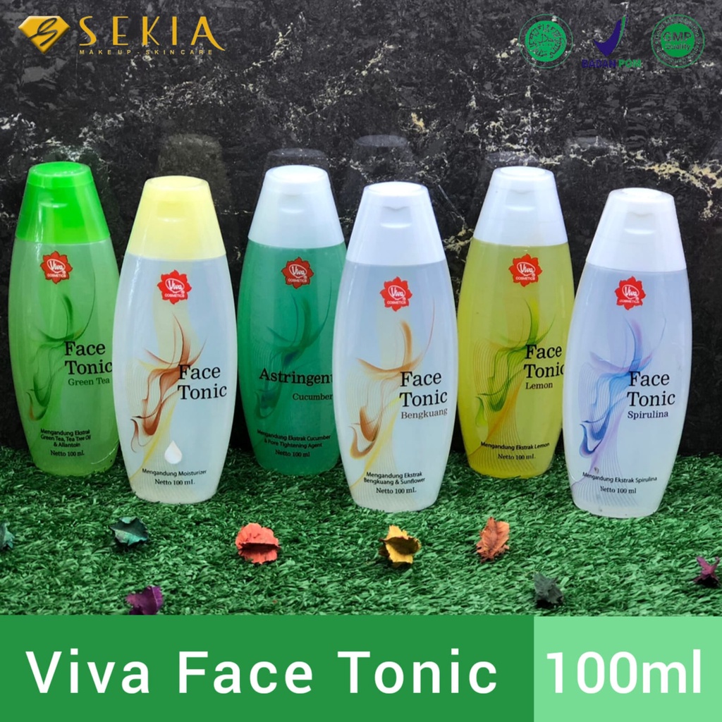 Jual Viva Face Tonic 100ml / Toner Wajah Viva Cosmetics | Shopee Indonesia
