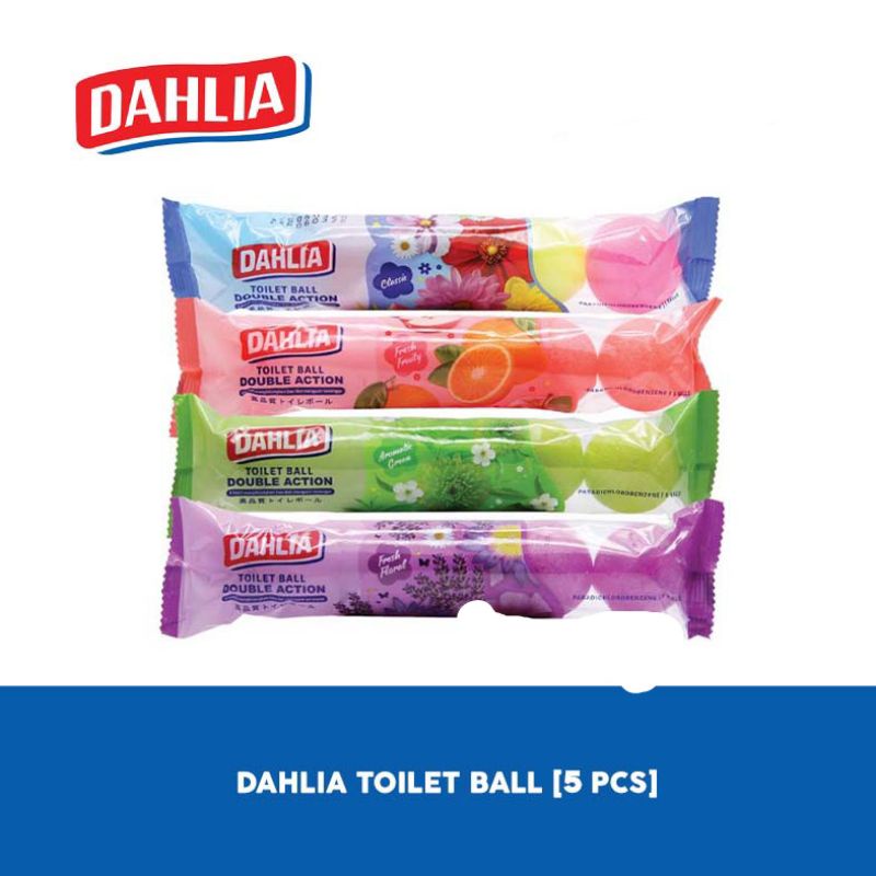 Jual Kamper Dahlia Toilet Ball Isi 5 Colour Ball Kamper Pengharum Area ...