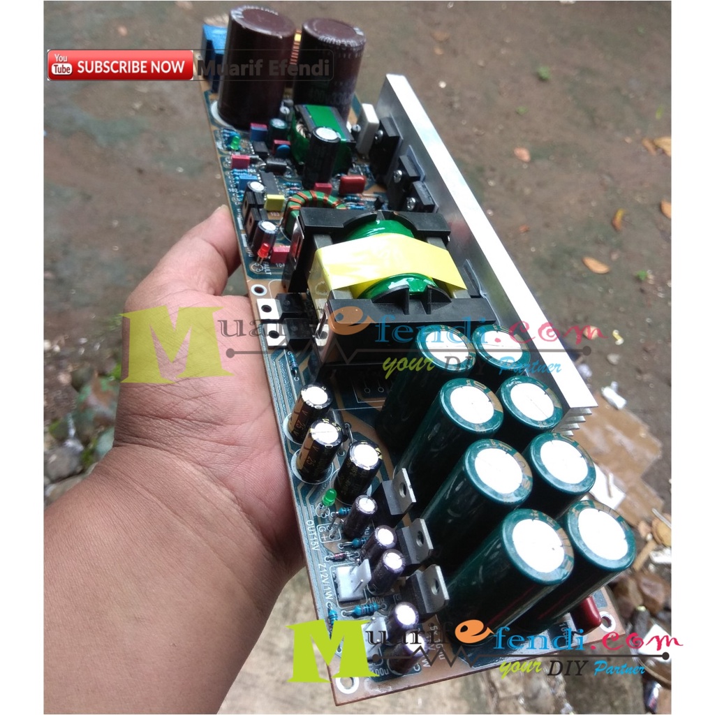 Jual KIT SMPS HALFBRIDGE FOR AUDIO OCP SOFTSTART SG3525A UC3845 LOAD ...