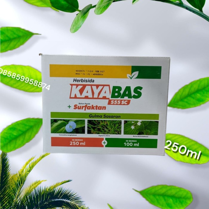 Jual Kayabas 555SC 250ml Herbisida Obat Pembasmi Rumput pada Tanaman ...