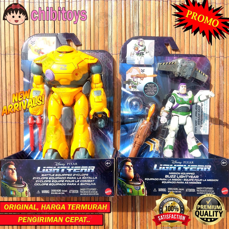 Jual DISNEY PIXAR LIGHTYEAR MISSION EQUIPPED BUZZ LIGHTYEAR BATTLE ...