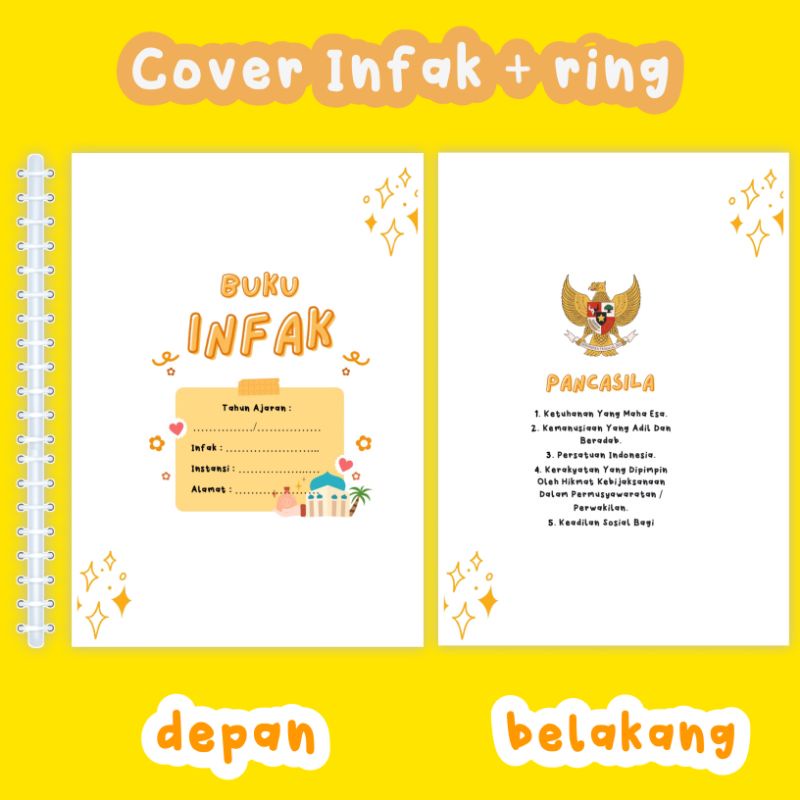 Jual ISI BINDER Infak Kelas Sekolah TPQ Madin Ekskul Organisasi ...
