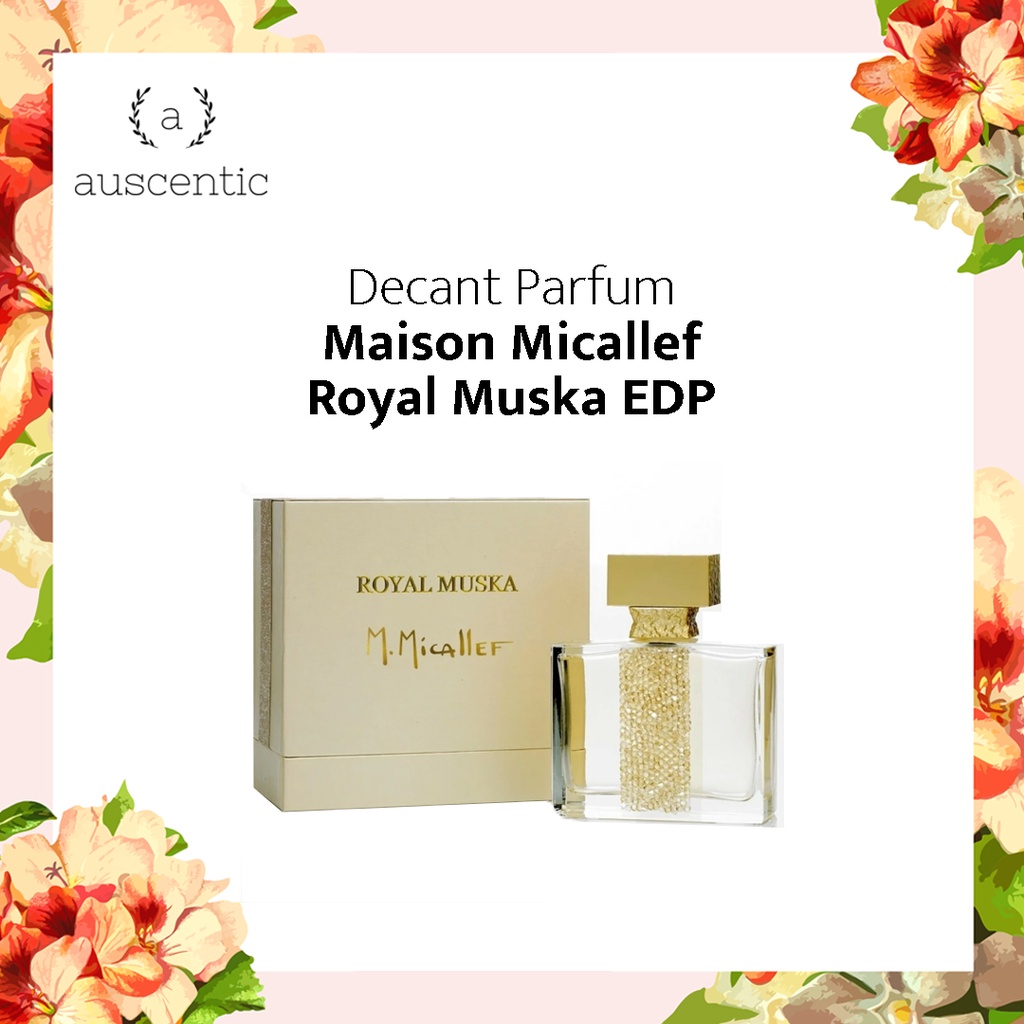Jual Decant Original M. Micallef Royal Muska EDP | Shopee Indonesia