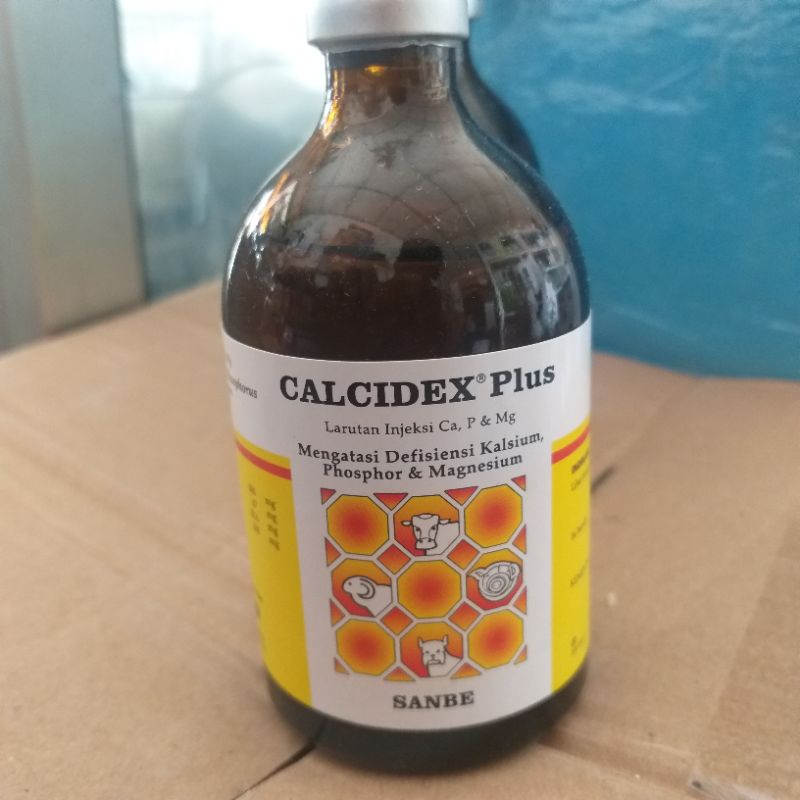 Jual Calcidex Plus 100 ml mengobati lumpuh dan kekurangan kalsium ...