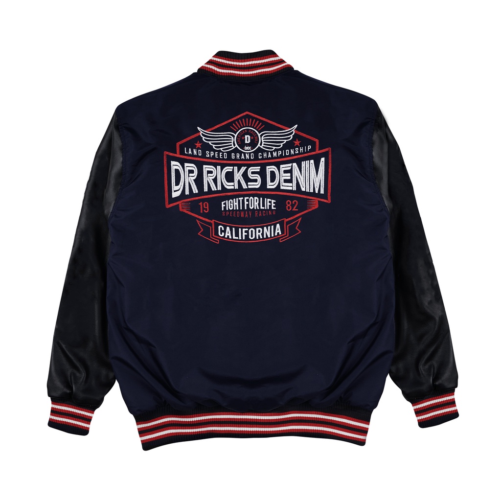 Jual DRX - Navy Championship Varsity Jacket | Shopee Indonesia