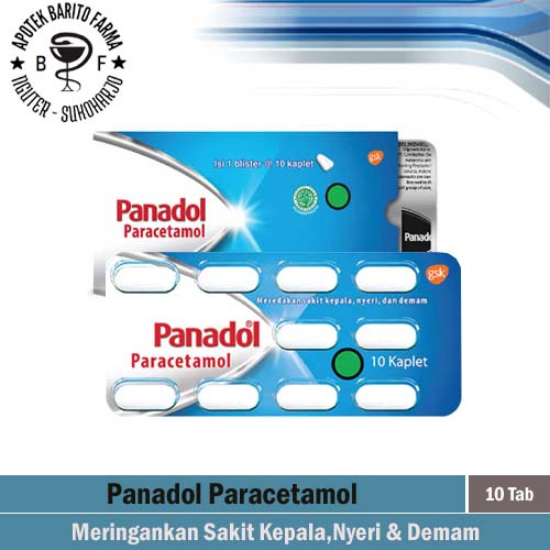 Jual Panadol Paracetamol Biru Strip 10 Tablet | Shopee Indonesia