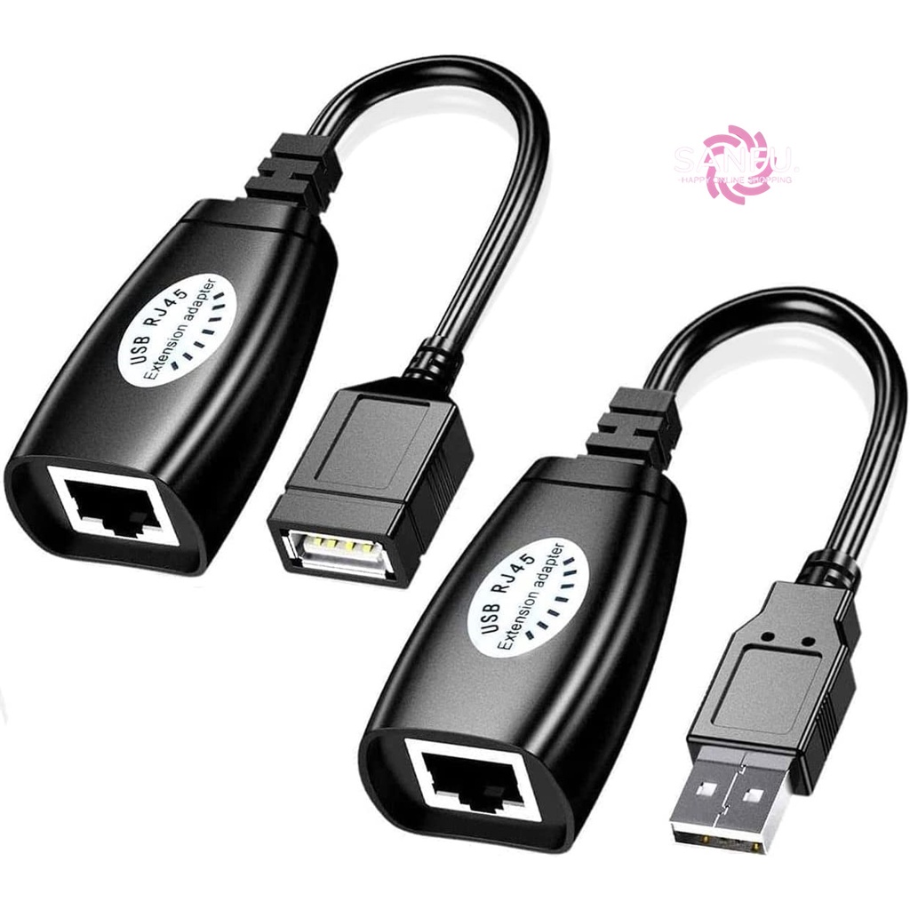 Jual USB Extender 50 Meter (By Cabel Lan RJ45 ) | Shopee Indonesia