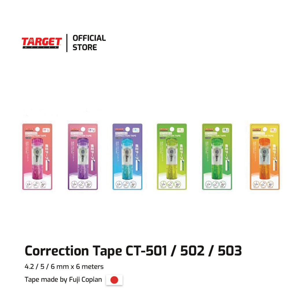 Jual Target - Correction Tape CT 501 / Tip x Kertas / Stipo kertas ...