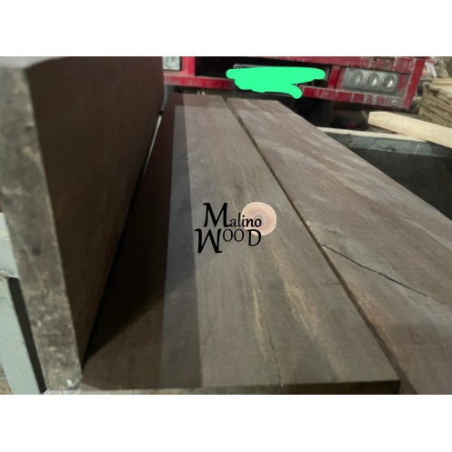 Jual papan kayu besi kayu ulin tua tebal 2 Cm lebar 10 Cm | Shopee ...