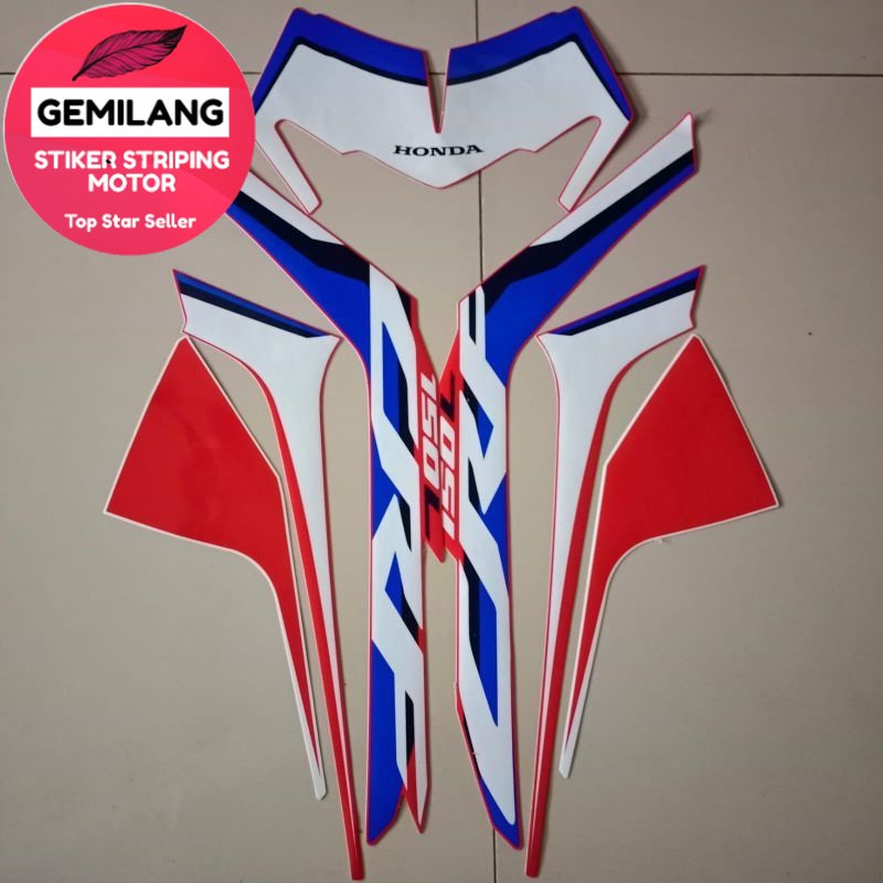 Jual Striping Decal Polet Sticker honda crf 150 r 2021 merah list body ... Jual Striping Decal Polet Sticker honda crf 150 r 2021 merah list body ...