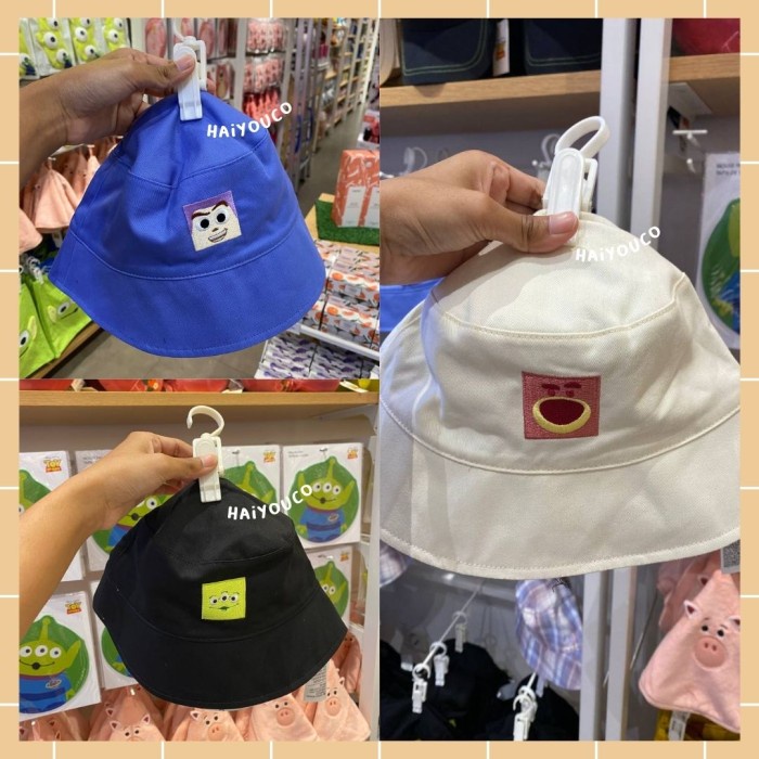 Jual Produk Terbaru Bucket Hat Toy Story Miniso / Topi Lotso Alien ...